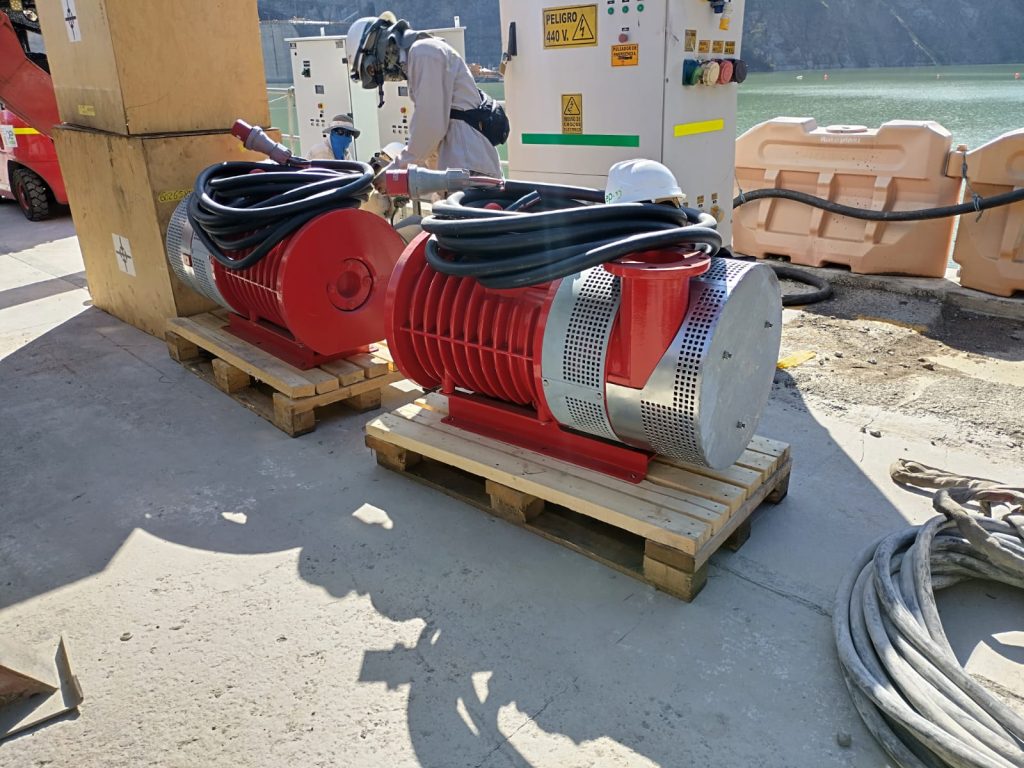 Grindex Mega N, Prueba de bombeo en Hidroelectrica. – Greenflow latam